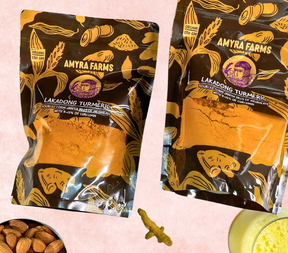 Lakadong Turmeric Powder the wonder spice of Meghalaya – amyrafarms